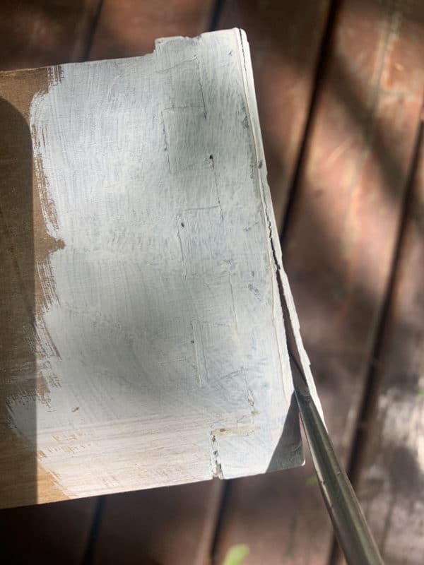 Easy way to Remove Veneer from Furniture without a Heat Gun or an Iron ...