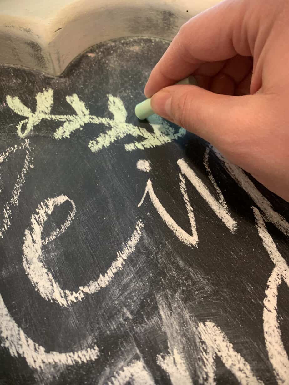 Chalkboard Art Fun - A Well Purposed Woman