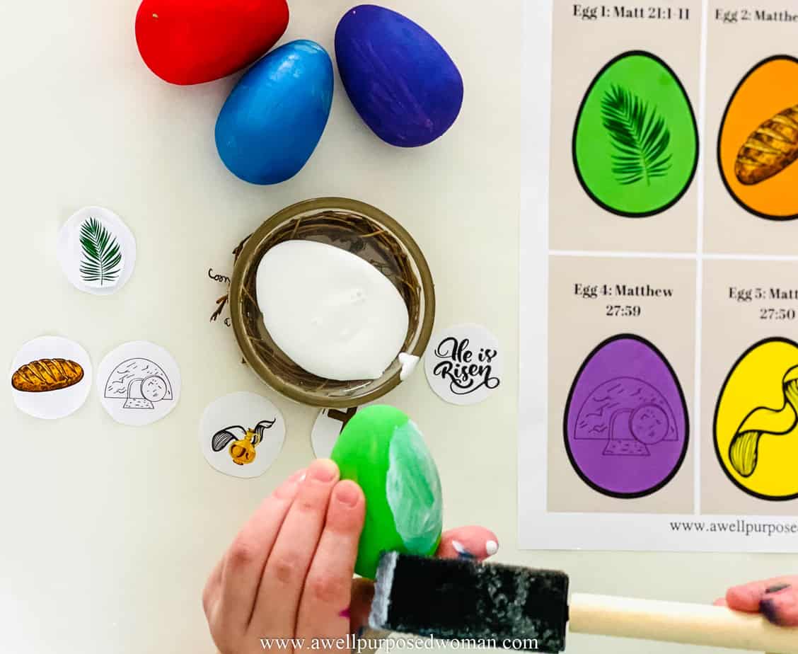 How to make Wooden Resurrection Eggs (Free Booklet) - A Well Purposed Woman