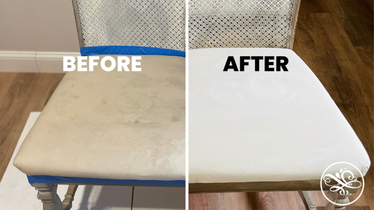 How to Paint Fabric with Chalk Paint The Easy Way - A Well Purposed Woman