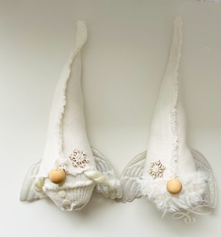 How to Make Boy and Girl Angel Gnomes (Free Pattern) - A Well Purposed ...