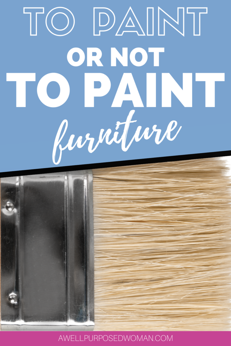 To Paint or Not to Paint?: 3 Important Factors to Consider - A Well ...