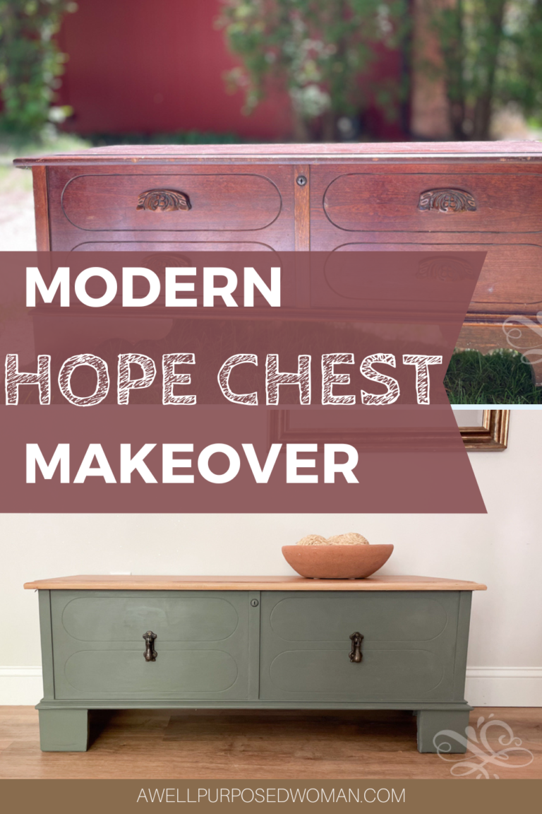 The Hope Chest Makeover: Final Reveal - A Well Purposed Woman