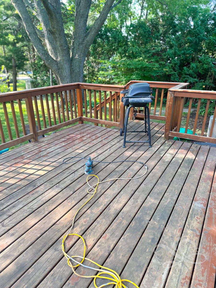 How to Paint your Deck in a Few Easy Steps - A Well Purposed Woman