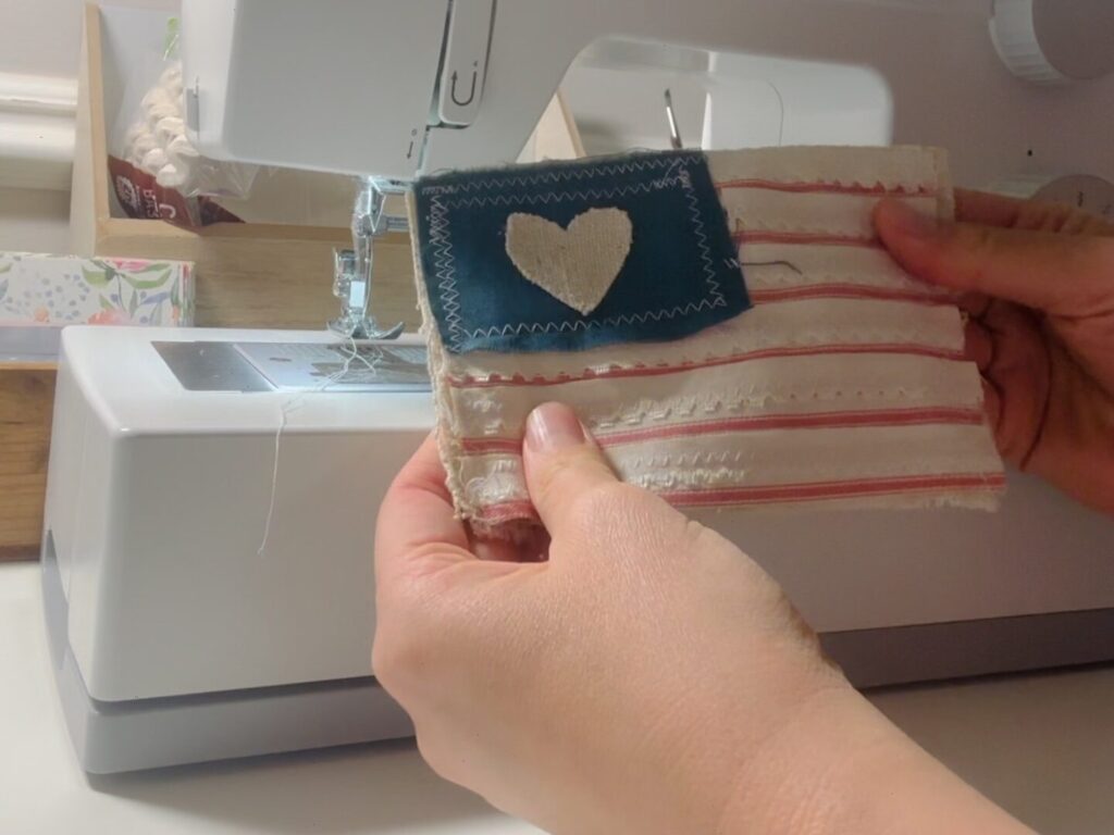 How to Make Cute Fabric American Flags from Scraps - A Well Purposed Woman